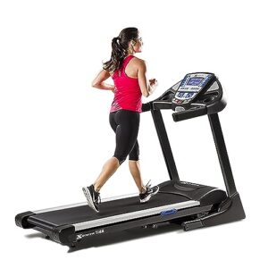 xterra fitness tr6.6 folding treadmill, black