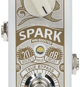 TC Electronic SPARK MINI BOOSTER Ultra-Compact Booster Pedal with PrimeTime Switching and Fully Analog Design