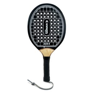 cannon sports pro paddleball paddle for racquet & pop tennis sports (black)