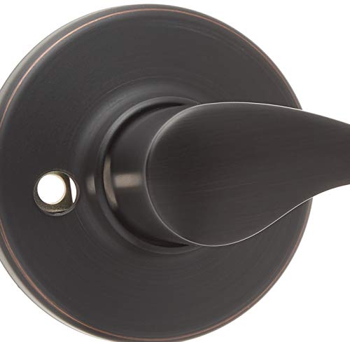 Weiser GLC12 BLM11P MS LH Belmont Residential Door Lever