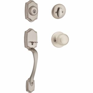 gac9471 bdh/f 15 smt ms 4ls1s2 brentwood handleset with fairfax - satin nickel