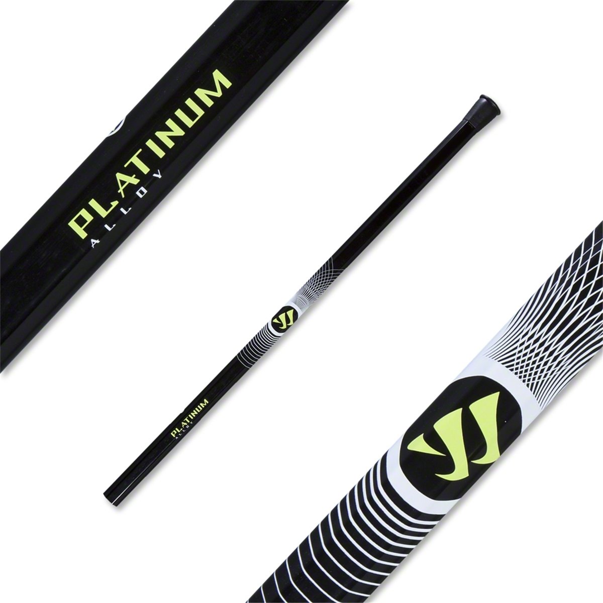 Warrior Platinum 14 Attacker Lacrosse Shaft, Black, 30-Inch