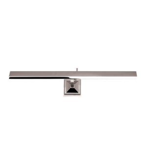 wac lighting hemmingway 24in led adjustable picture light 2700k in polished nickel