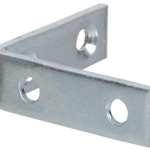 The Hillman Group 851118 2-1/2 x 5/8-Inch Corner Brace, Zinc Plated