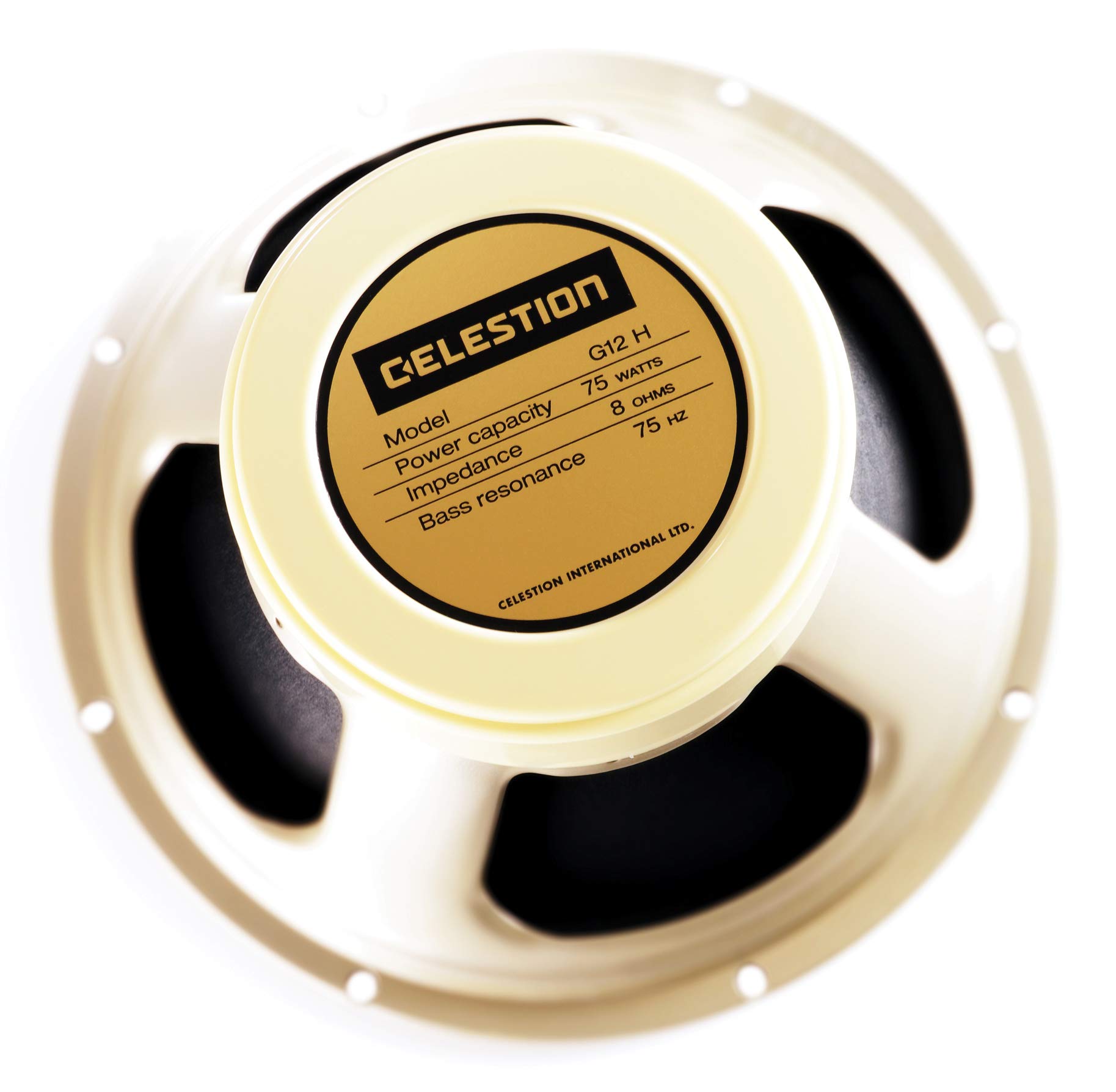 CELESTION T5891 G12H-75 Creamback 12 inch 75-watt Replacement Guitar Speaker - 16 Ohm