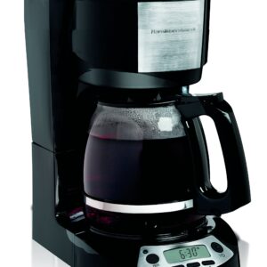 Hamilton Beach 49615C 12 Cup Programmable Coffee Maker Black