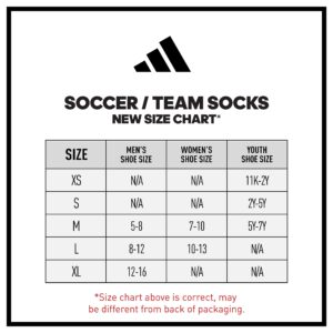 adidas Rivalry Field Socks - Multi Sport Over the Calf (OTC) Socks for Boys, Girls, Men and Women (2-Pair)