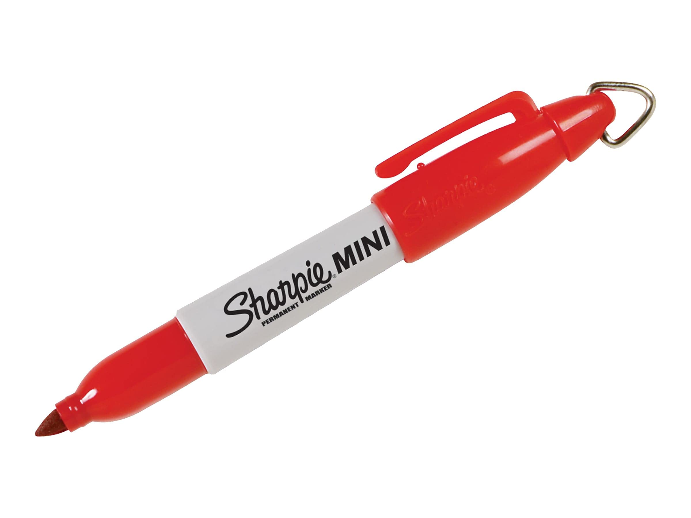 Sharpie 35113PP Mini Sharpie Marker,Permanent,Fine Point,4/ST,BK/RD/BE/GN