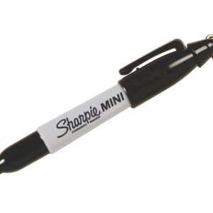 Sharpie 35113PP Mini Sharpie Marker,Permanent,Fine Point,4/ST,BK/RD/BE/GN