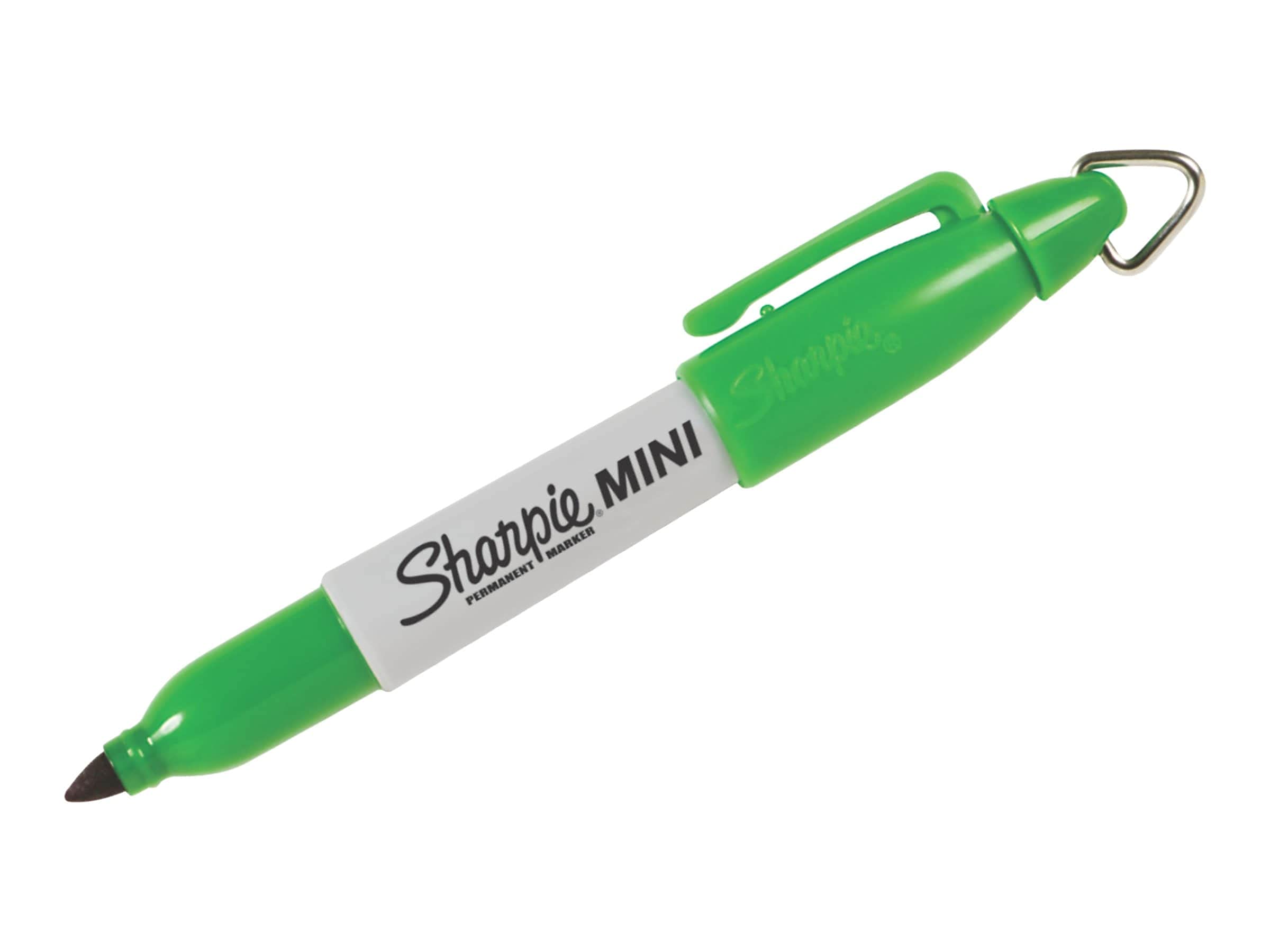 Sharpie 35113PP Mini Sharpie Marker,Permanent,Fine Point,4/ST,BK/RD/BE/GN