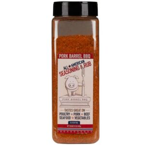 pork barrel bbq all american seasoning & rub catering, 623g