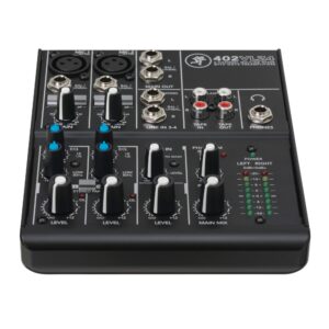 mackie 402vlz4, 4-channel ultra compact mixer with high quality onyx preamps