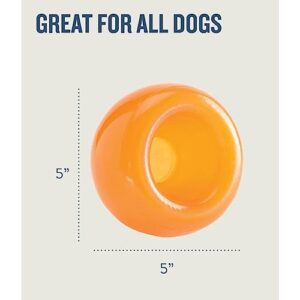 Outward Hound Snoop Interactive Treat Dispensing Dog Toy, Large, Orange