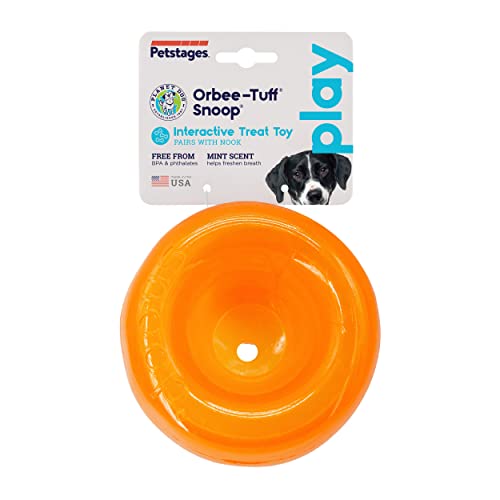 Outward Hound Snoop Interactive Treat Dispensing Dog Toy, Large, Orange