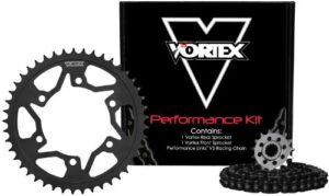 vortex ck6317 racing sprocket kit , black