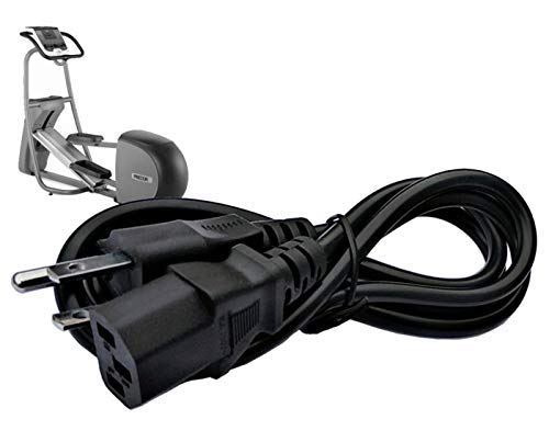 UpBright AC Power Cord Cable Compatible with Precor EFX Elliptical Series 5.31 5.33 5.35 5.37 EFX5.33 EFX5.37 EFX 5.25 EFX 5.23 EFX5.17i EFX546 EFX556 EFX 5.33i 5.17i 5.19 5.21 5.21i 5.23 IEC-320 C13