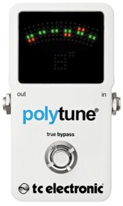 tc electronic polytune 2 pedal tuner