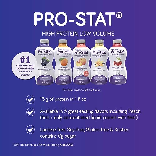 Pro-Stat Concentrated Liquid Protein Medical Food - Vanilla Flavor, 30 Fl Oz Bottle