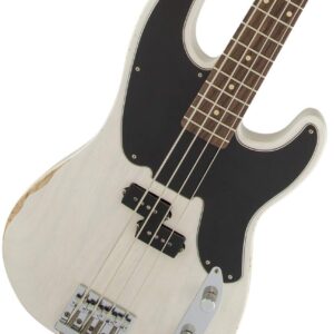 Fender Mike Dirnt Road Worn Precision Bass, White Blonde, Rosewood Fingerboard