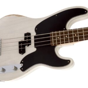 Fender Mike Dirnt Road Worn Precision Bass, White Blonde, Rosewood Fingerboard