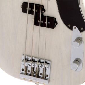 Fender Mike Dirnt Road Worn Precision Bass, White Blonde, Rosewood Fingerboard