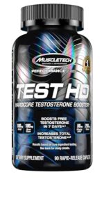 testosterone booster for men muscletech test hd tribulus terrestris for men max-strength atp & test booster for men, boost free testosterone levels, 90 pills