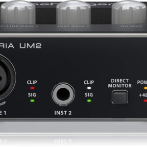 Behringer U-Phoria UM2 USB Audio Interface