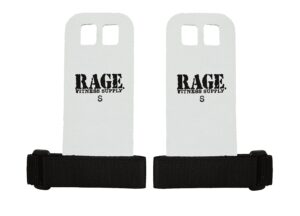 rage fitness leather hand grips, weightlifting grips, the original palm grip, x-small, small, medium, large, x-large, weightlifting, kettlebell, barbell, pull-ups, exercise training, made in usa