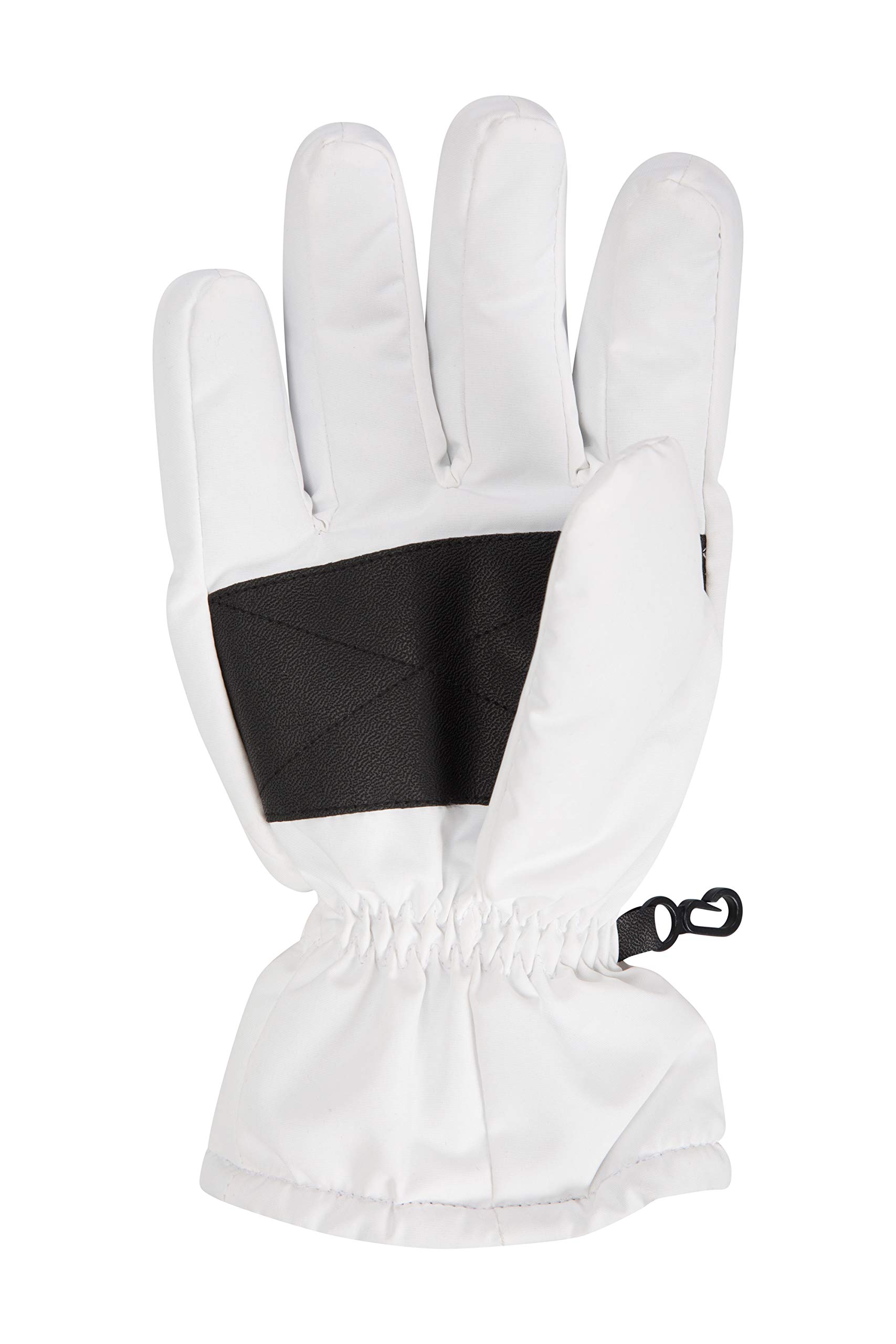 Mountain Warehouse Womens Ski Gloves - Snow Proof White Large