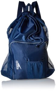 speedo unisex-adult deluxe ventilator mesh equipment bag , insignia blue