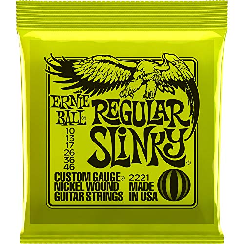 Ernie Ball 2221 Nickel Regular Slinky Electric Guitar Strings 3 Pack