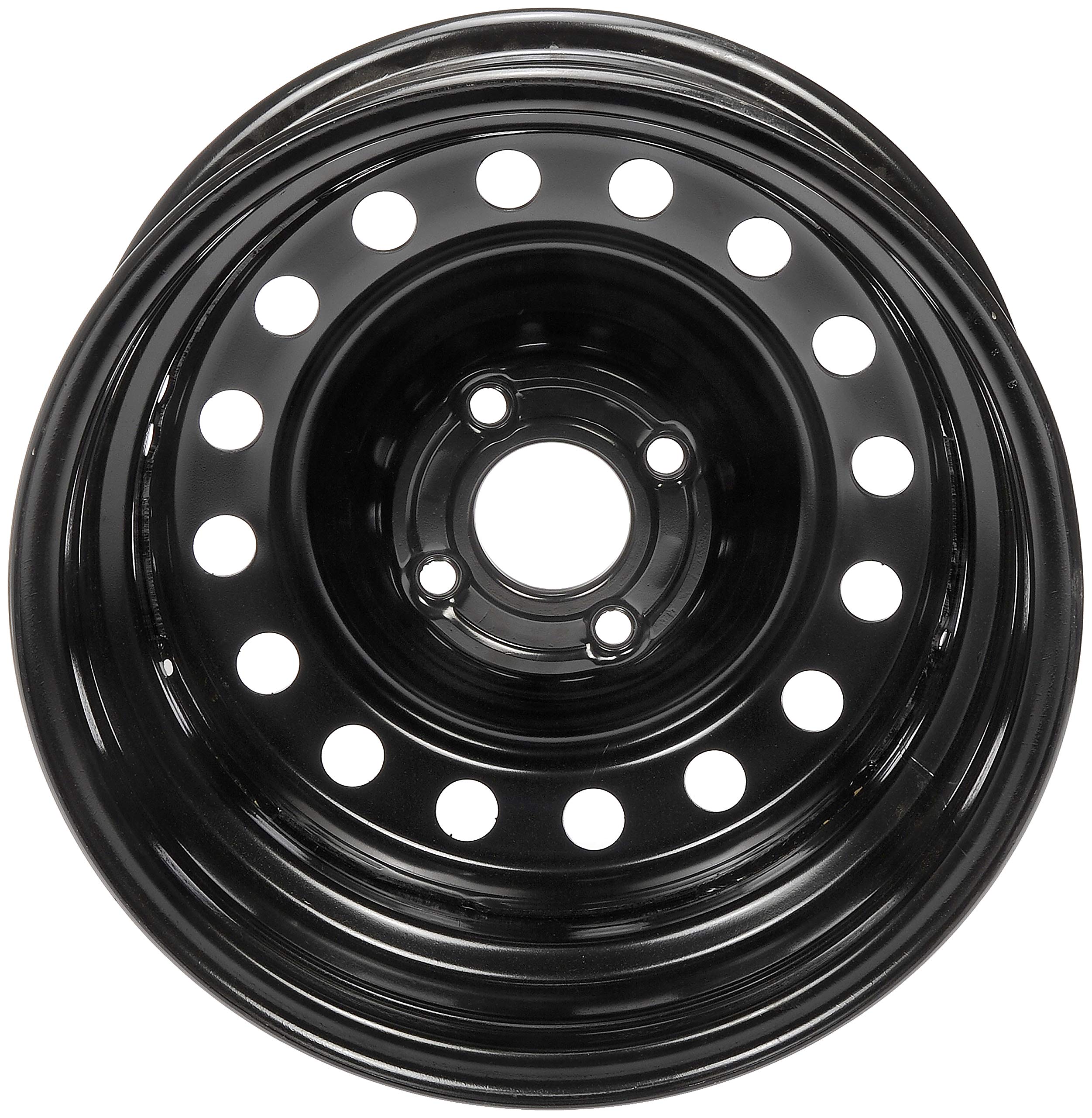 Dorman 939-115 15 X 6 In. Steel Wheel Compatible with Select Ford Models, Black