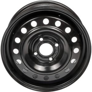 Dorman 939-115 15 X 6 In. Steel Wheel Compatible with Select Ford Models, Black