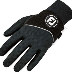 FootJoy WinterSof Golf Gloves (1 Pair) (Black, XL)