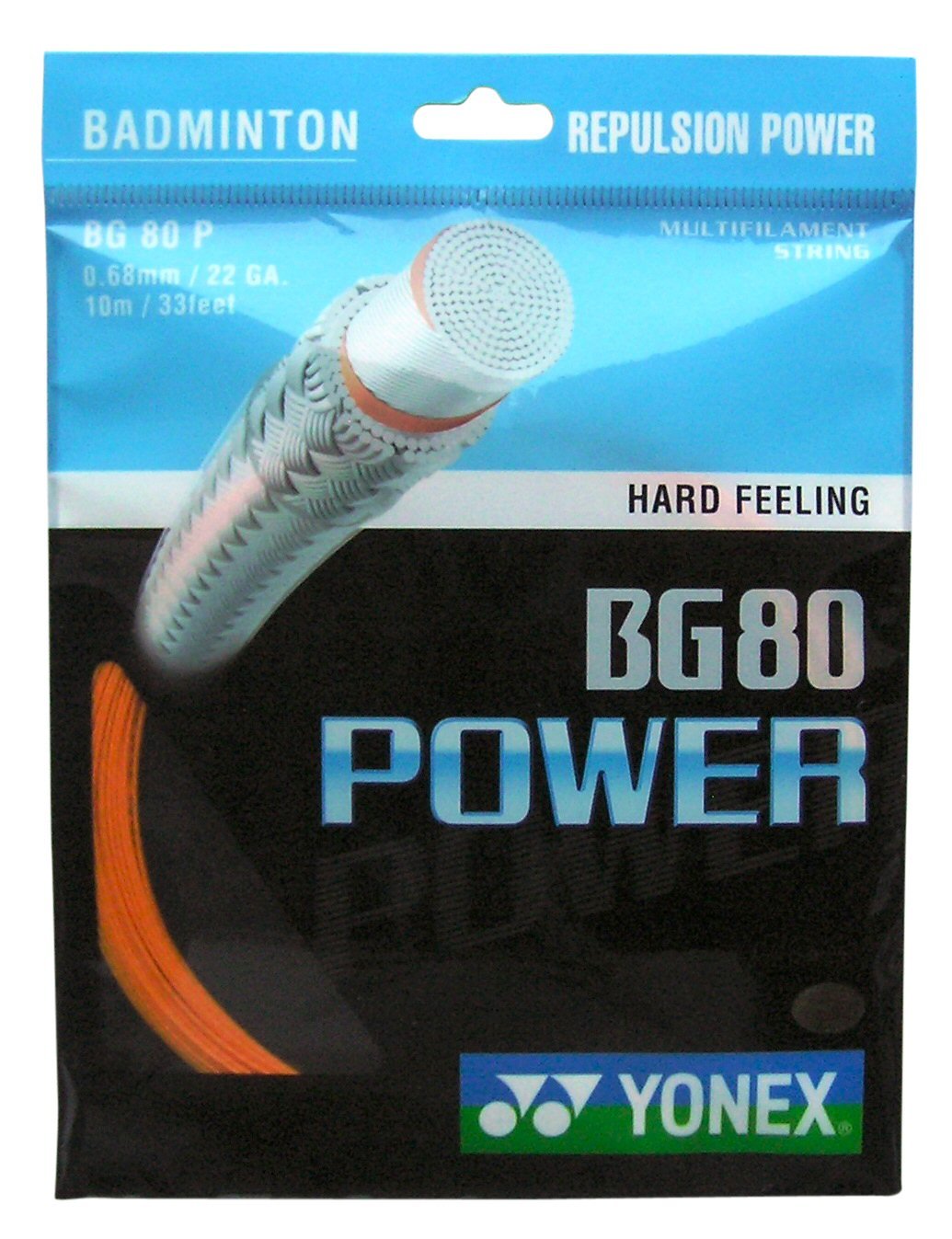 YONEX BG 80 Power, Bright Orange