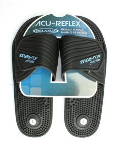 relaxus acu-reflex massage sandals. 1 pair. reflexologysandals. acu-shiatsu sandals (xl (men 11-12))