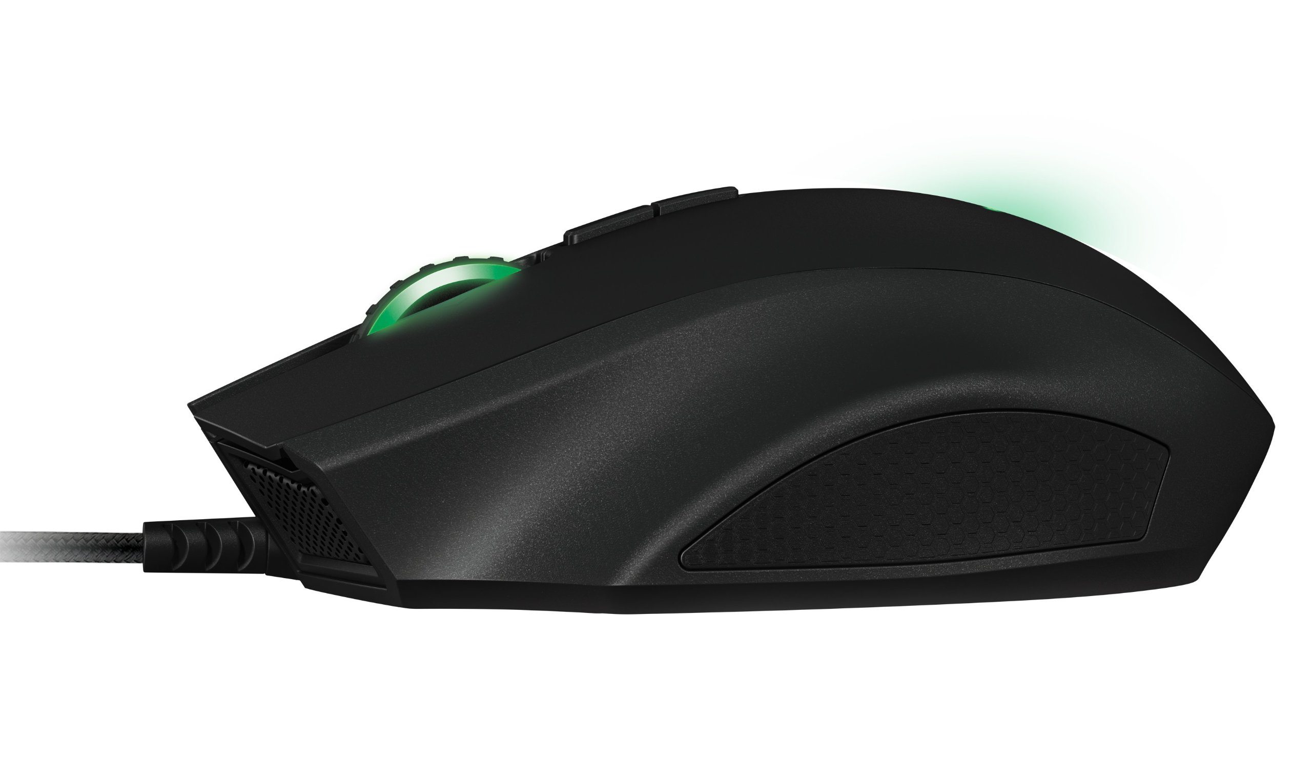 Razer RZ01-01050100-R3M1 Naga Left-Handed - Ergonomic MMO Gaming Mouse with 12 Programmable Thumb Buttons - 8,200 Adjustible DPI