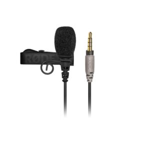 rode smartlav+ lavalier microphone for smartphones,black