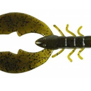 Berkley PowerBait Chigger Craw Green Pumpkin, 4" (9 Count)