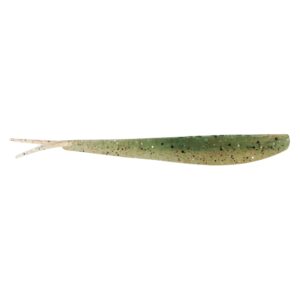 berkley powerbait minnow fishing soft bait, emerald shiner, 3in