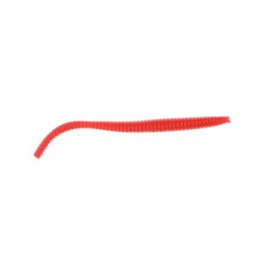 berkley powerbait power floating trout worm fishing bait, fluorescent red, 3in | 8cm, irresistible scent & flavor, realistic worm profile, ideal for trout and more