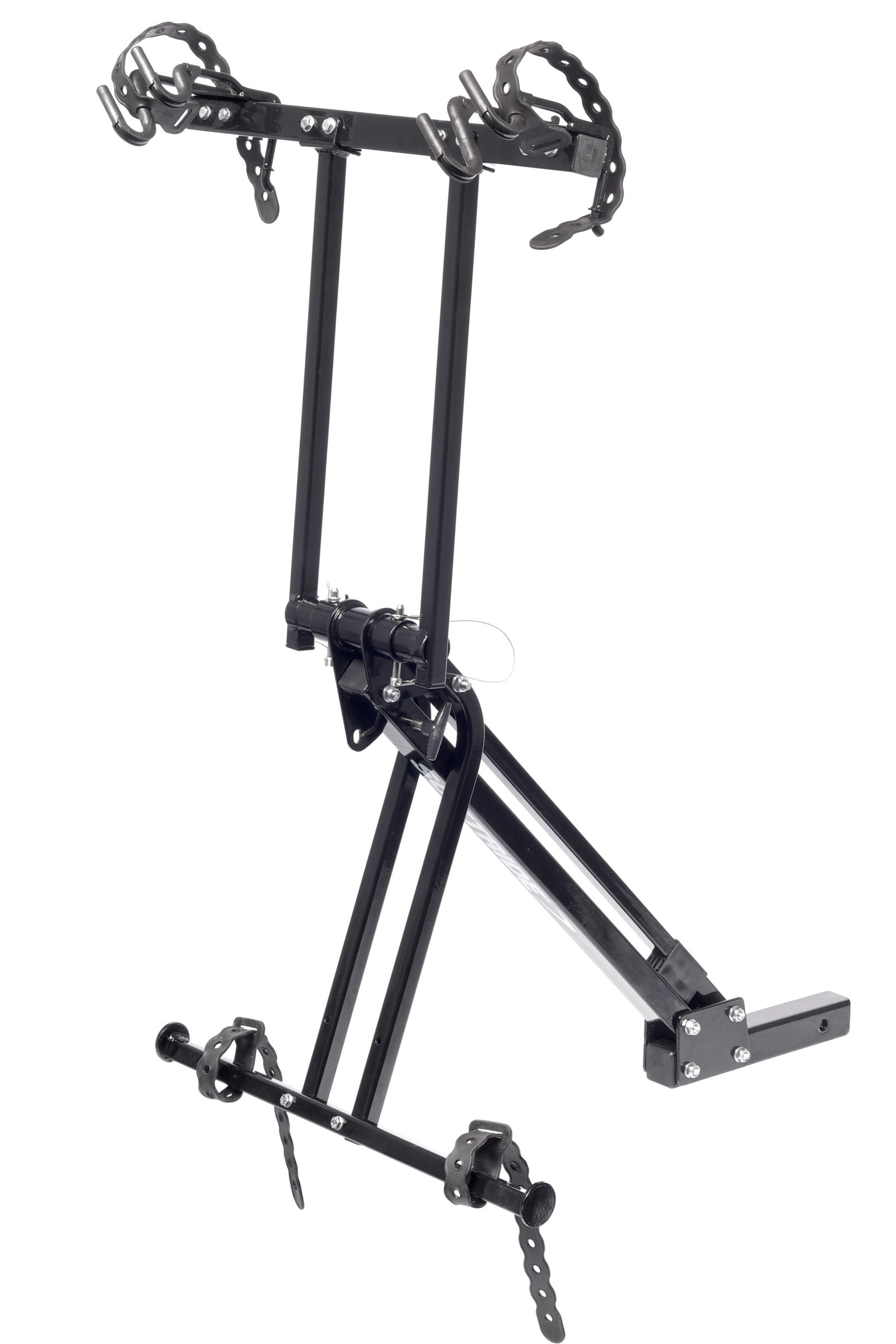 Softride Hang2, 2-Bike Hitch Mounted Rack for 2" and 1.25”, Swings Down with Bicycles Loaded, Allows Trunk, Hatch, or Tailgate Access. Cars, SUVs, Vans, or Trucks (27041)