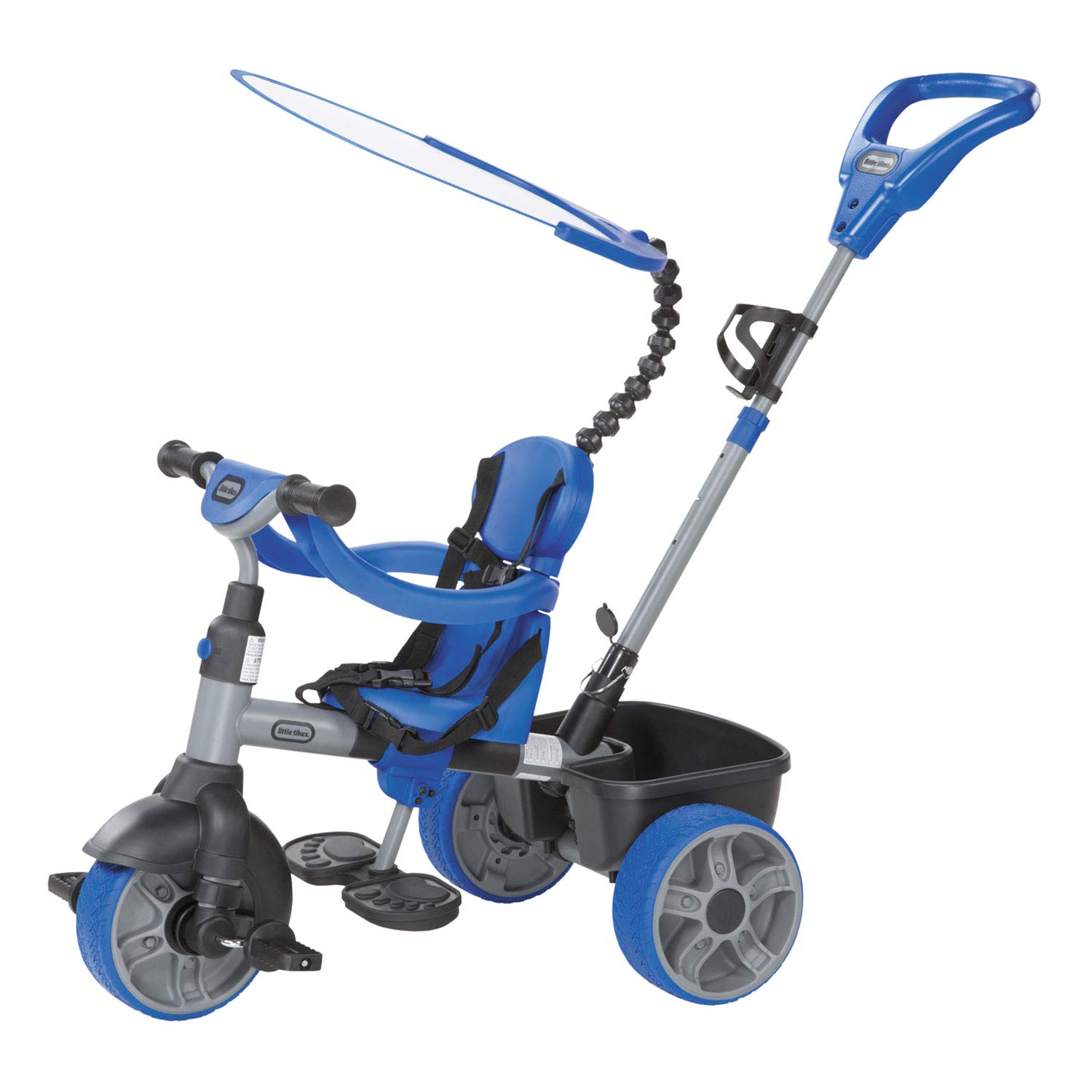 Little Tikes 4-in-1 Ride On, Blue, Basic Edition