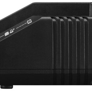 BOSCH BC660 18-volt Lithium-Ion Battery Charger, Black, 12.50 Inch x 9.40 Inch x 3.40 Inch