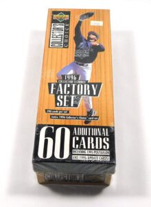 collector's choice 1996 upper deck factory sealed baseball card set