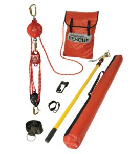 miller by honeywell by qp/50ft quickpick premium rescue kit, 50-inch