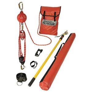 miller by honeywell titan by qp/75ft quickpick premium rescue kit, 75-inch