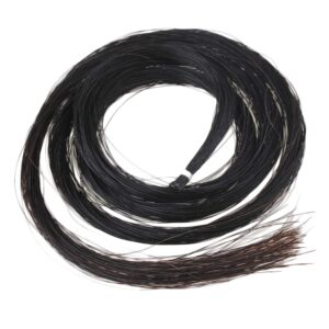 bqlzr black 32 inch hank mongolian horse hair violin bow hair replacement