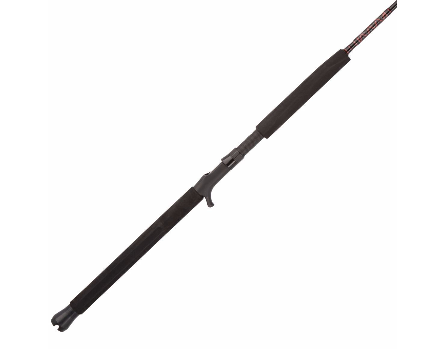 PENN Rampage Jig 6’6” Nearshore/Offshore Spinning Rod; 1-Piece Fishing Rod, 30-80lb Line Rating, Medium Rod Power, Moderate Fast Action, 2-5 oz. Lure Rating