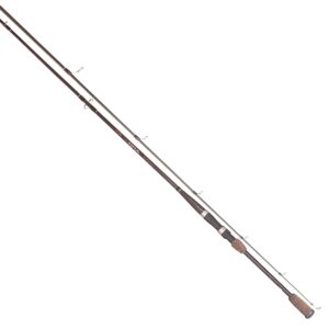 tica smha70l2 trout, bass, and walleye spinning fishing rod (2-piece), brown, 7-feet/light